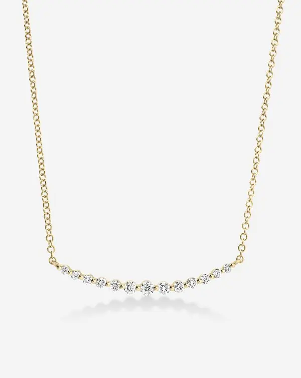 Ring Concierge 14k Yellow Gold Diamond Necklace - One-color