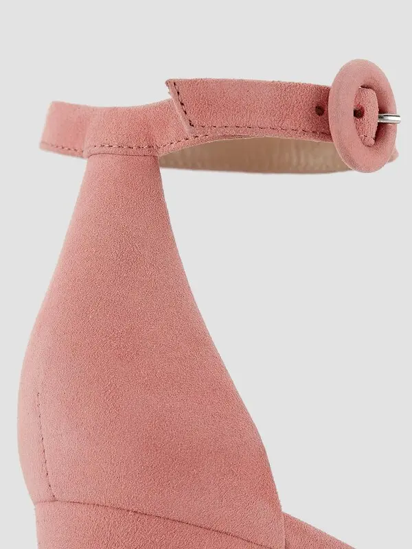 GIANVITO ROSSI Holly 70mm Suede Platform Sandals