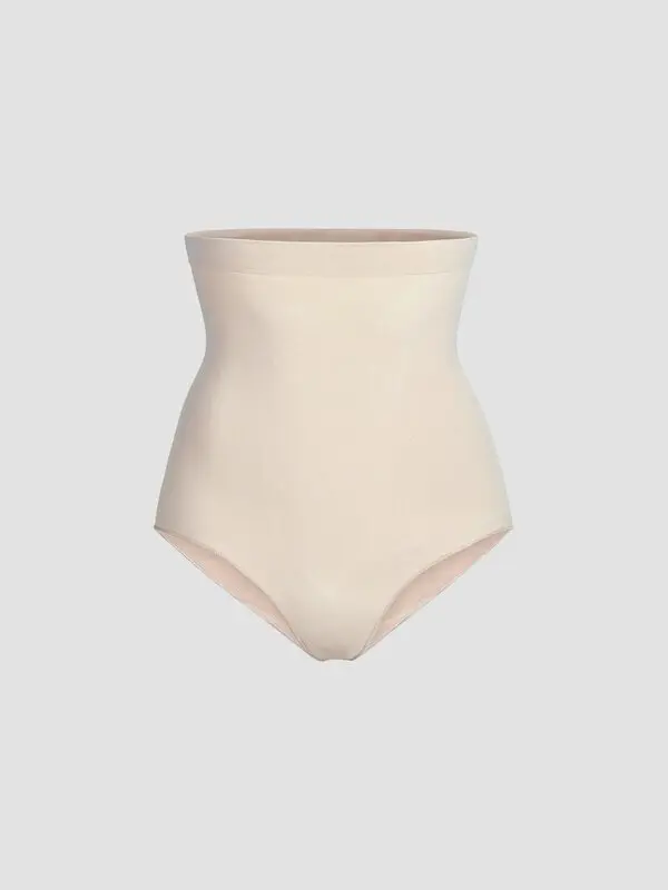 SKIMS Seamless Sculpt High-waist Brief - Clay