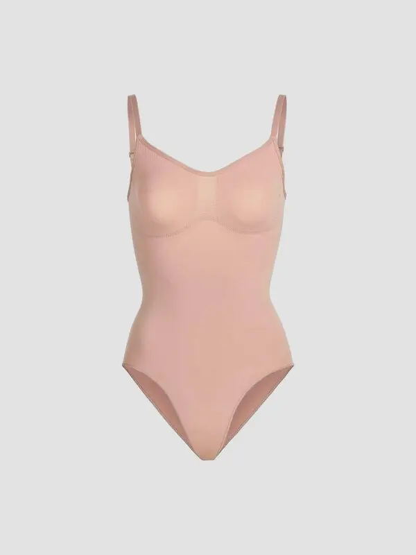 SKIMS Seamless Sculpt Brief Bodysuit - Sienna