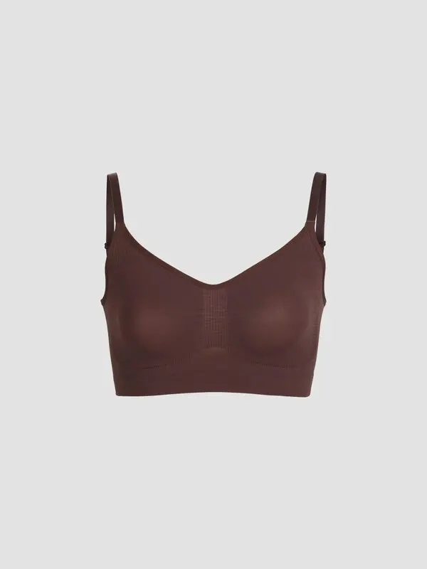 SKIMS Seamless Sculpt Bralette - Cocoa