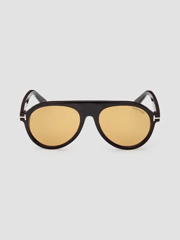 TOM FORD 54mm Pilot Sunglasses