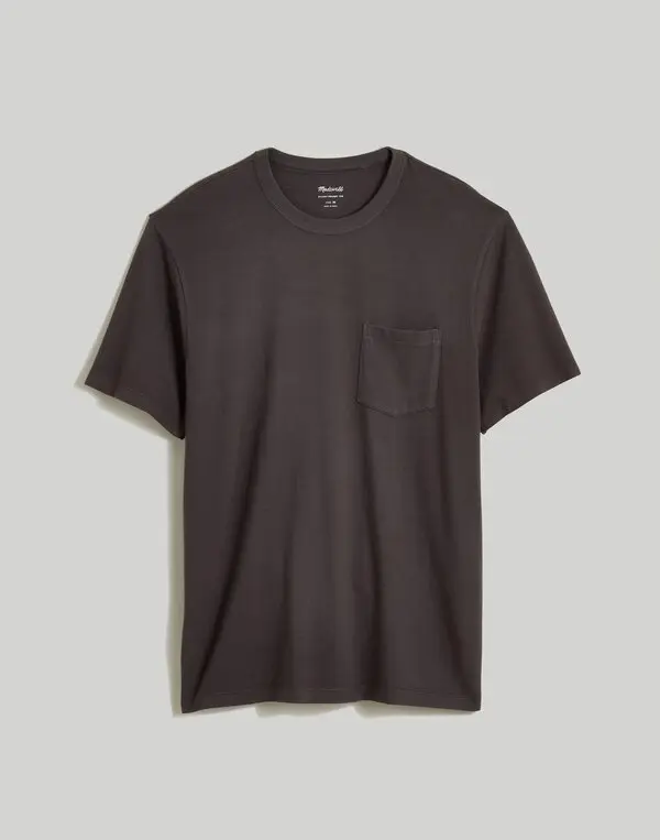 Madewell Allday Pocket Tee - Black Coal