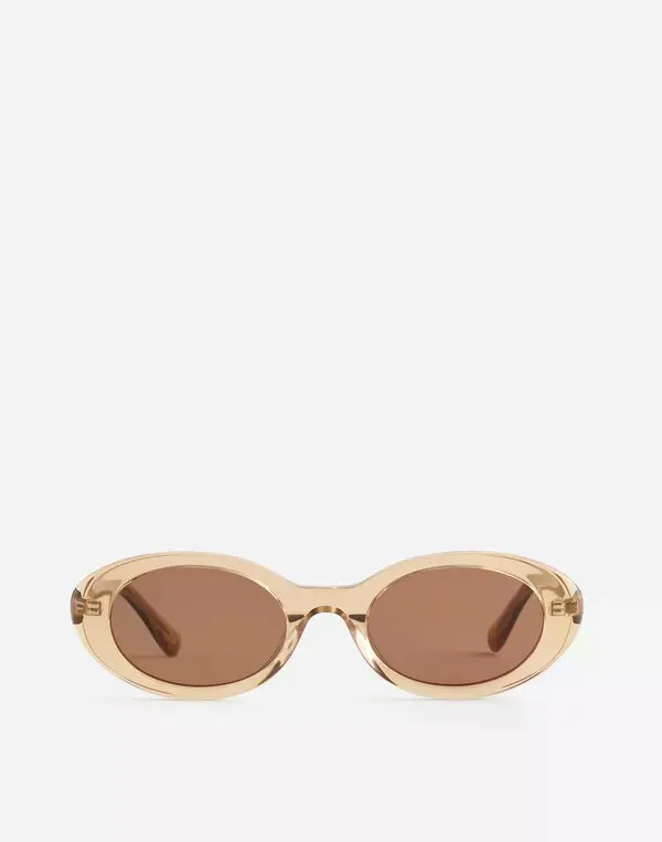 Madewell Russell Oval Sunglasses - Desert Dune