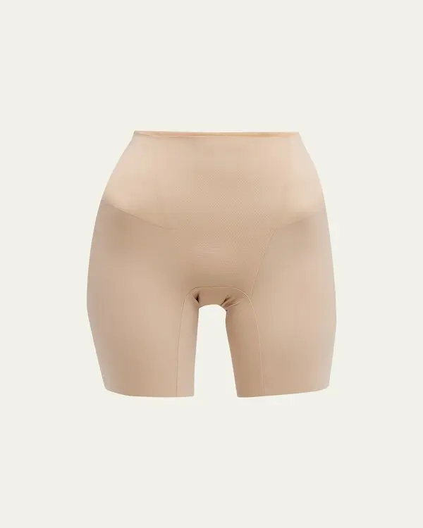 Commando High-rise Zone Smoothing Shorts - Beige