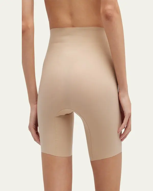 Commando High-rise Zone Smoothing Shorts - Beige