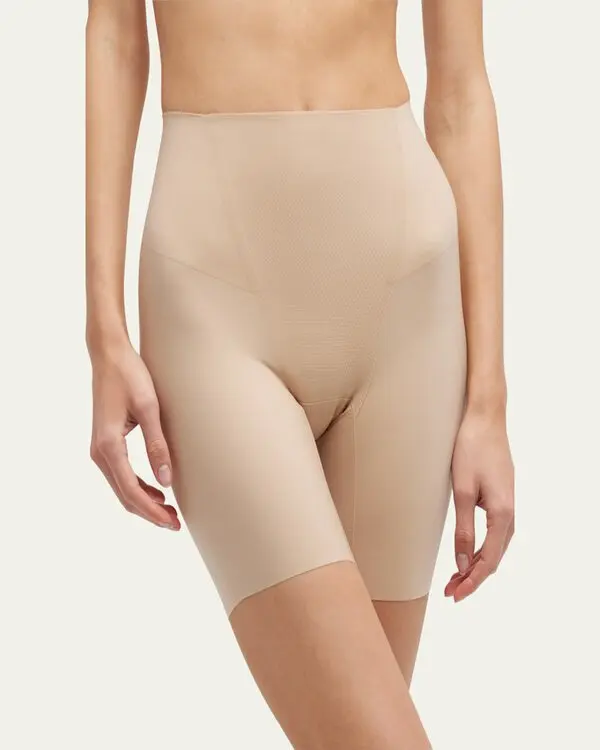 Commando High-rise Zone Smoothing Shorts - Beige