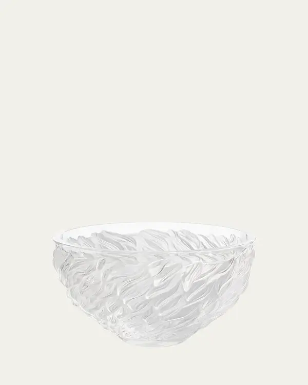 Lalique Fourrure Bowl - White
