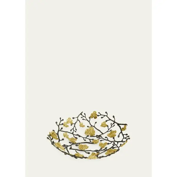 Michael Aram Gold Orchid Centerpiece Bowl