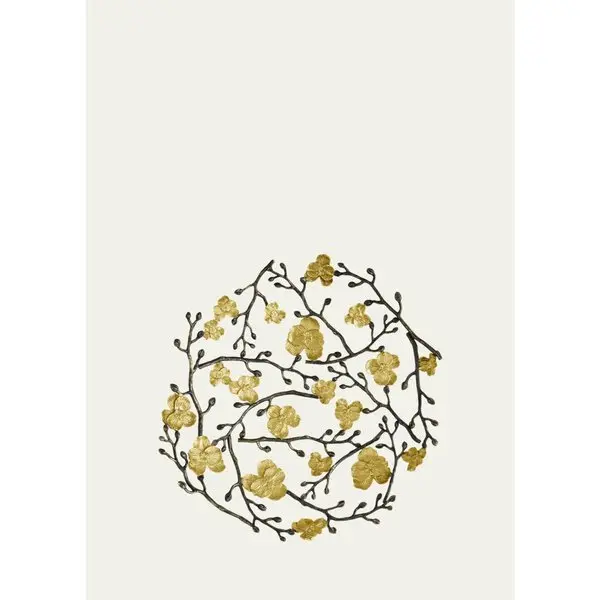 Michael Aram Gold Orchid Centerpiece Bowl