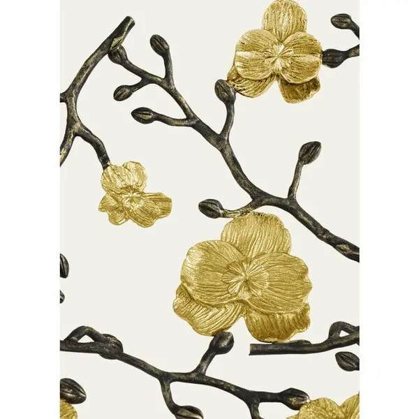Michael Aram Gold Orchid Centerpiece Bowl