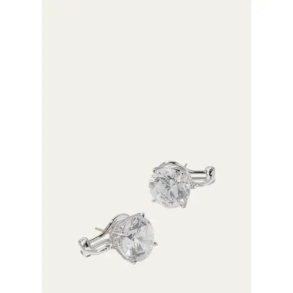 FANTASIA BY DESERIO Cz Round Stud Earrings