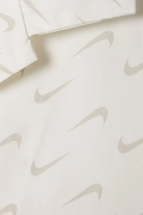 Nike Everyday Modern Printed Stretch Cotton-blend Poplin Shirt