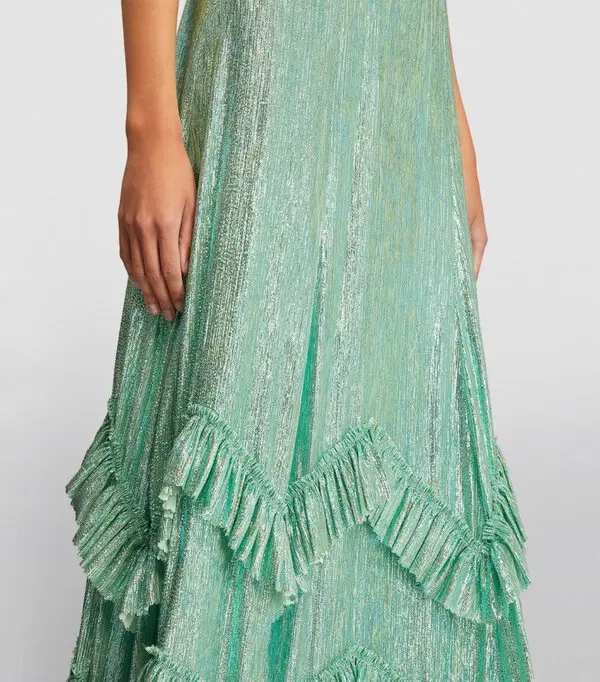 The Vampire'S Wife The Sky Rocket Dress - Green | Editorialist