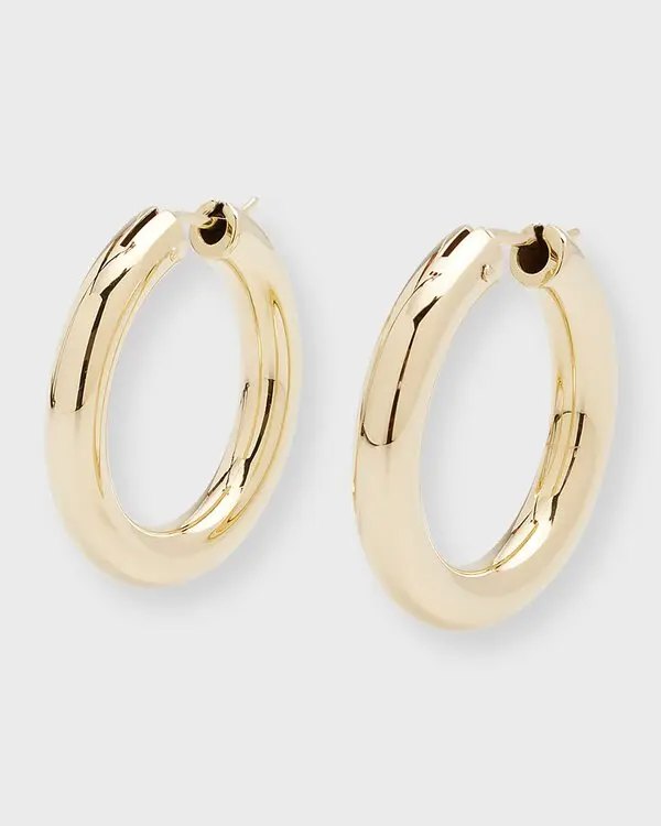 Roberto Coin 18k Hoop Earrings - Yellow Gold