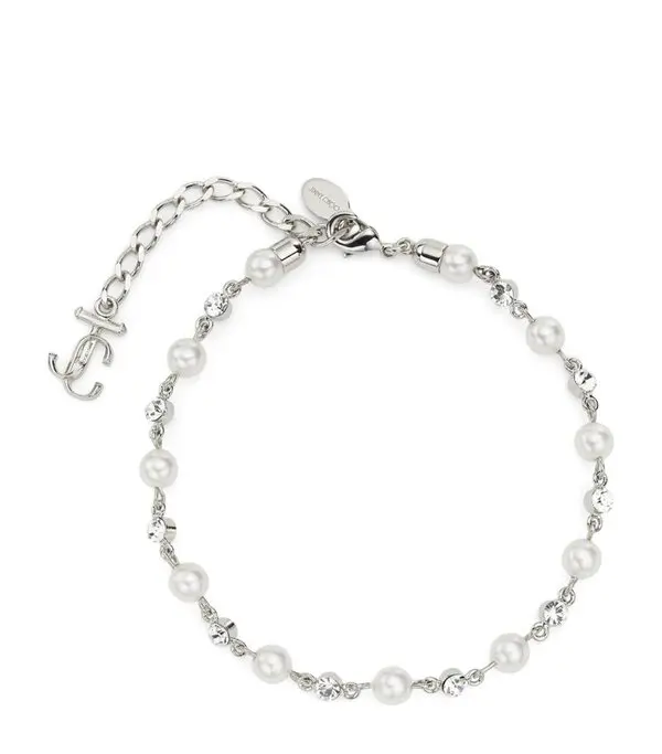 JIMMY CHOO Pearl Crystal Anklet