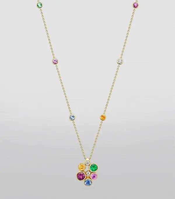 BOODLES Yellow Raindance Gemstone Necklace - Gold