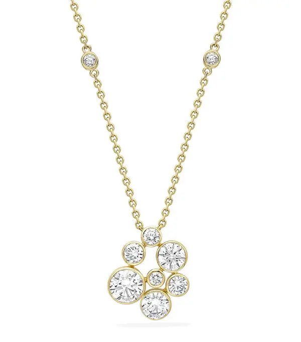 BOODLES Yellow Raindance Diamond Necklace - Gold