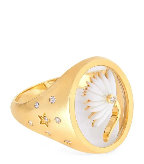 L'ATELIER NAWBAR Wared 2.0 Ring - White