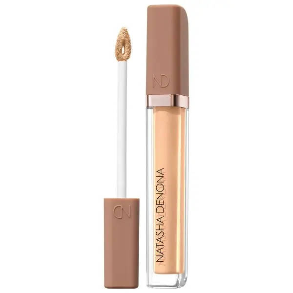 NATASHA DENONA Hy-glam Brightening & Hydrating Medium To Full Coverage Crease Proof Serum Concealer - Y4
