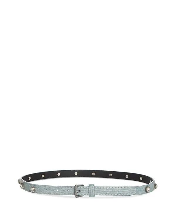 Kurt Geiger Hip Belt With Octavia Studs - Light Blue  display picture 1