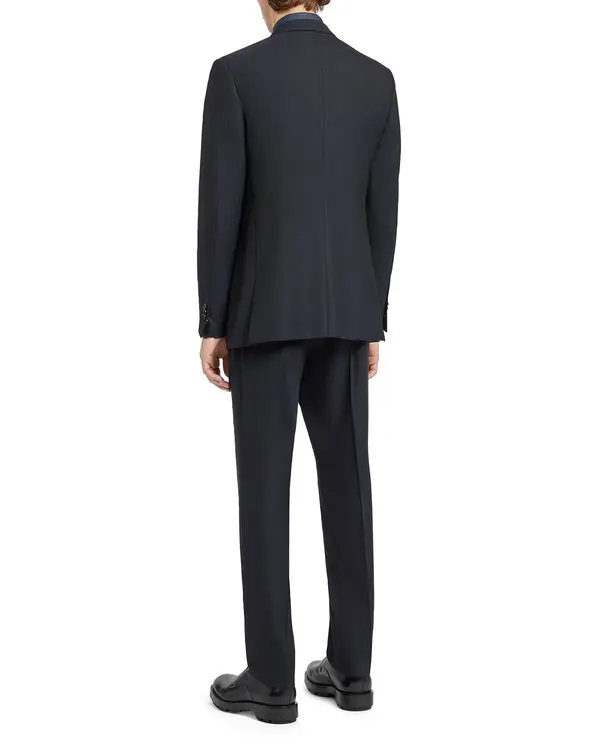 Zegna Trofeo Regular Fit Suit - Navy