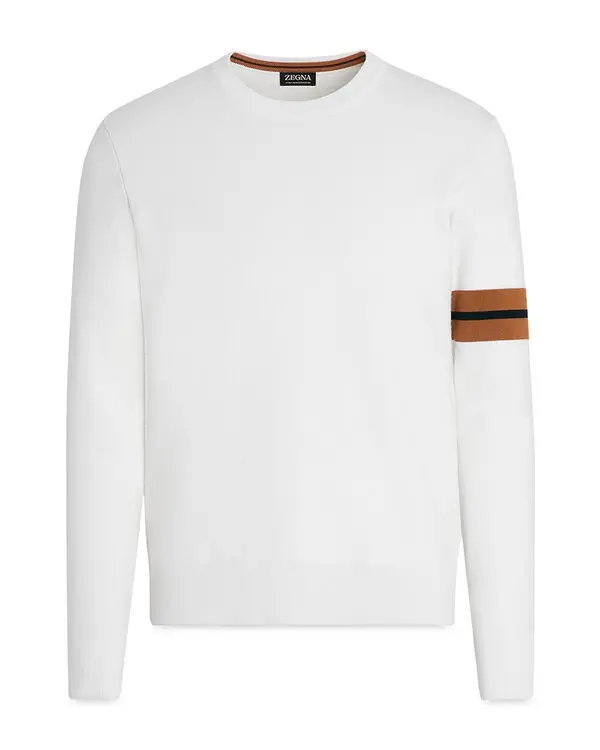 Zegna High Performance Wool Crewneck Sweater