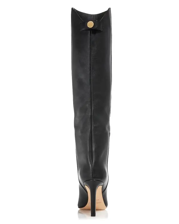 JIMMY CHOO Alizze 85 Knee High Boots - Black