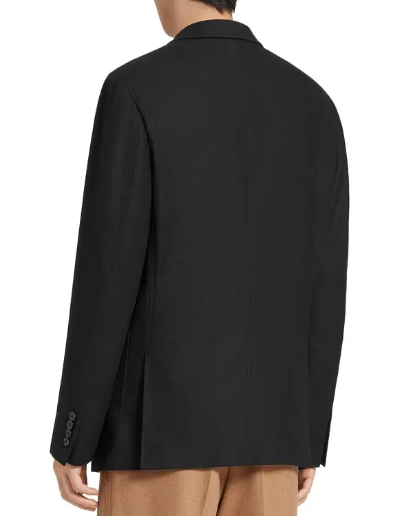 Zegna Trofeo Cashmere Blazer - Black