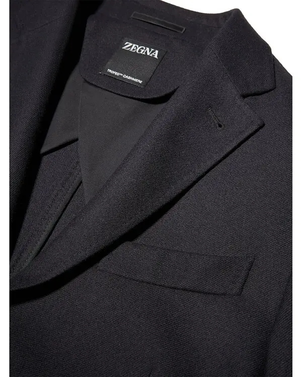Zegna Trofeo Cashmere Blazer - Black
