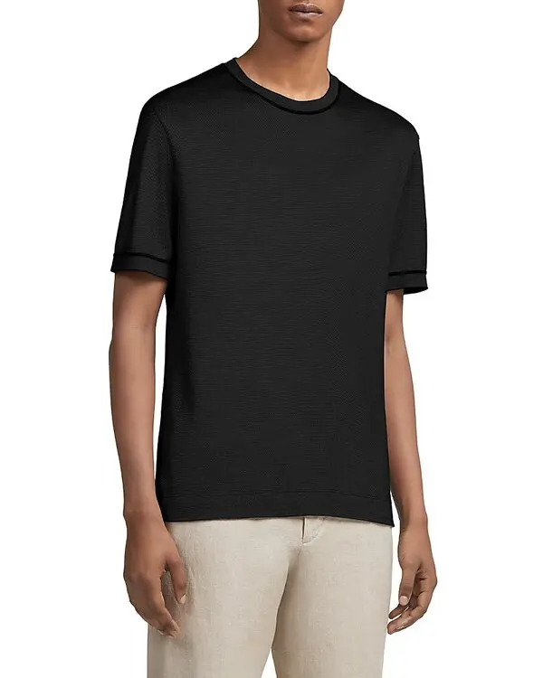 Zegna Silk Knit Tee