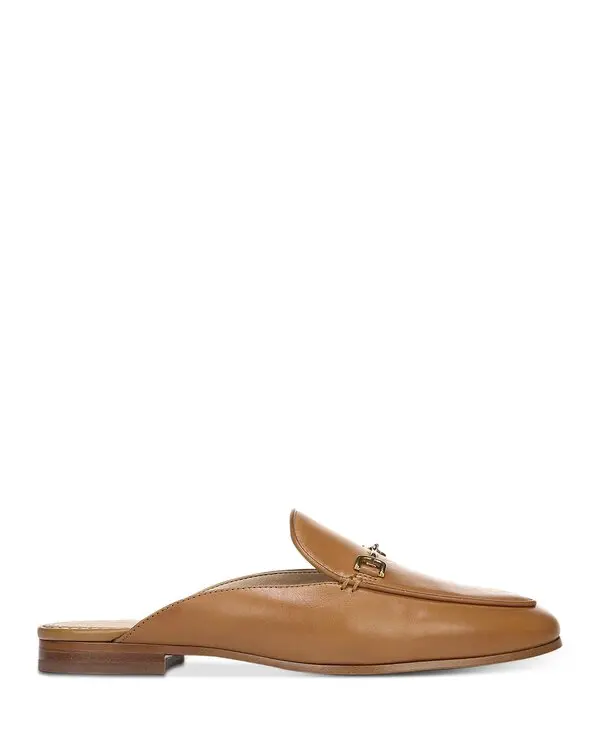 Sam Edelman Linnie Apron Toe Mules - Saddle Leather