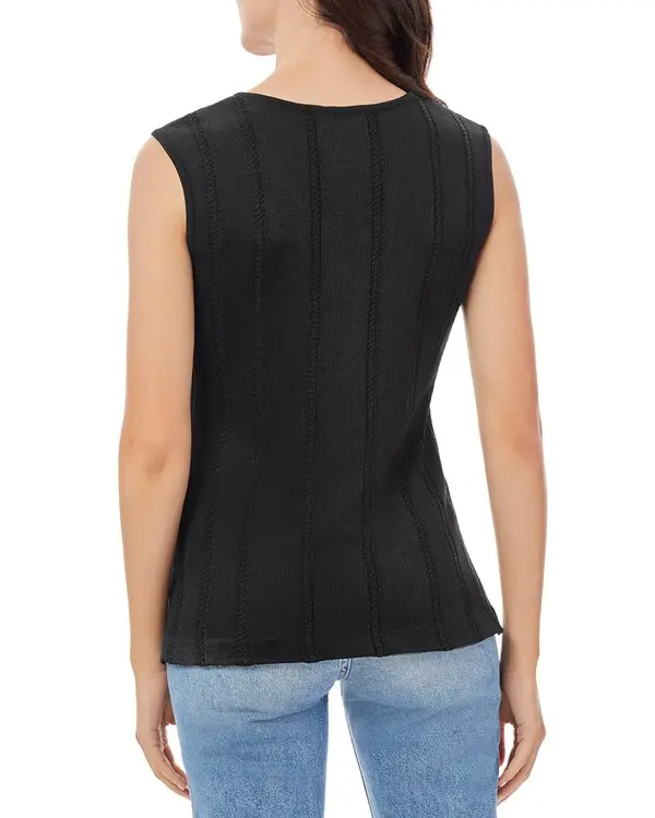 Misook Ribbed Tank Top