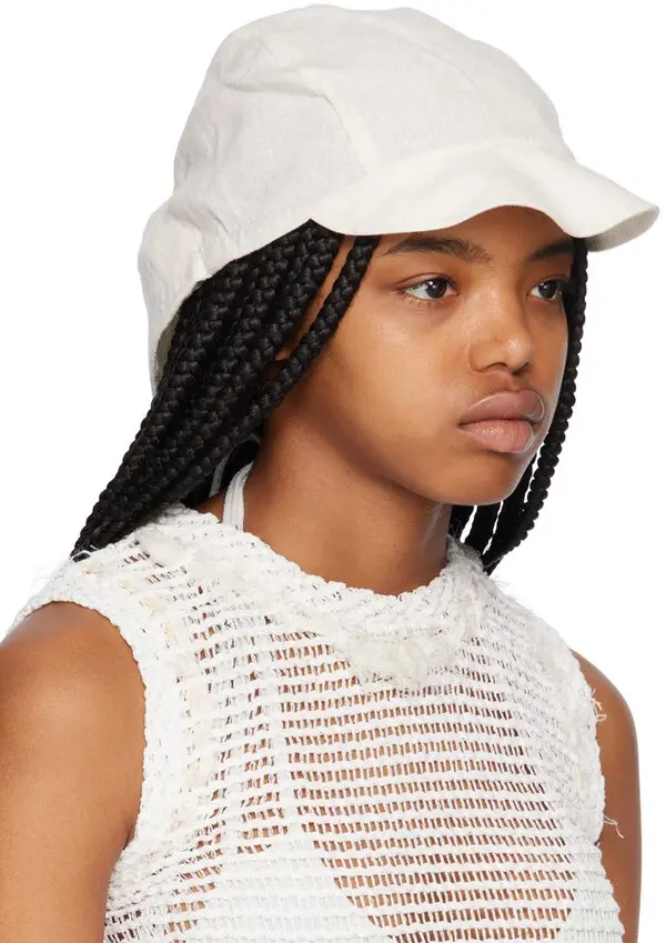Hyein Seo Knot Cap In White - 46% Off | Editorialist