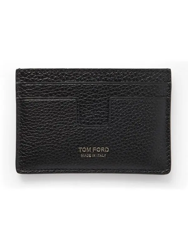 TOM FORD Full-grain Leather Cardholder