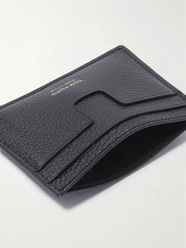 TOM FORD Full-grain Leather Cardholder
