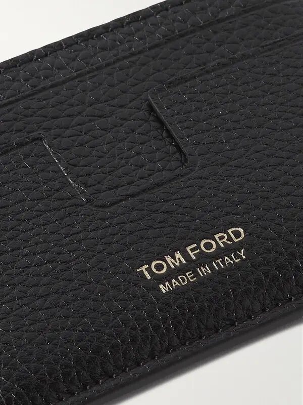TOM FORD Full-grain Leather Cardholder