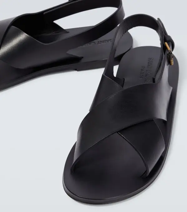 Saint Laurent Mojave Sandals SAINT LAURENT - Mojave Leather Sandals Saint Laurent main image 3