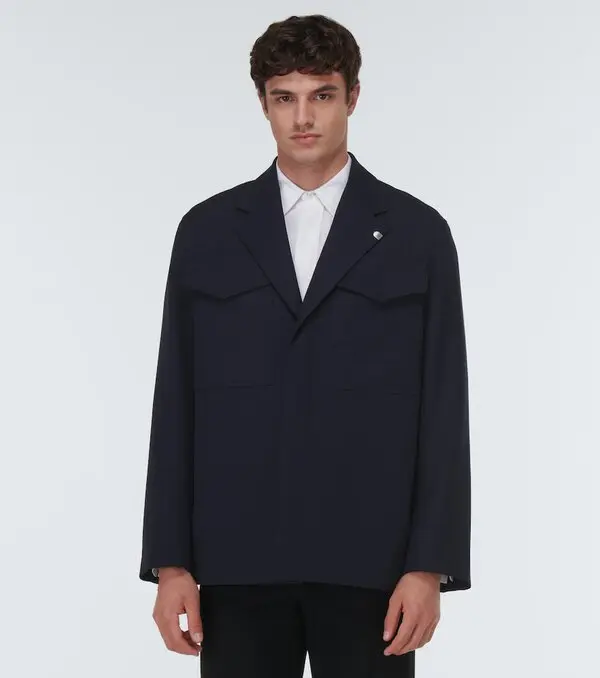 JIL SANDER Wool Gabardine Jacket