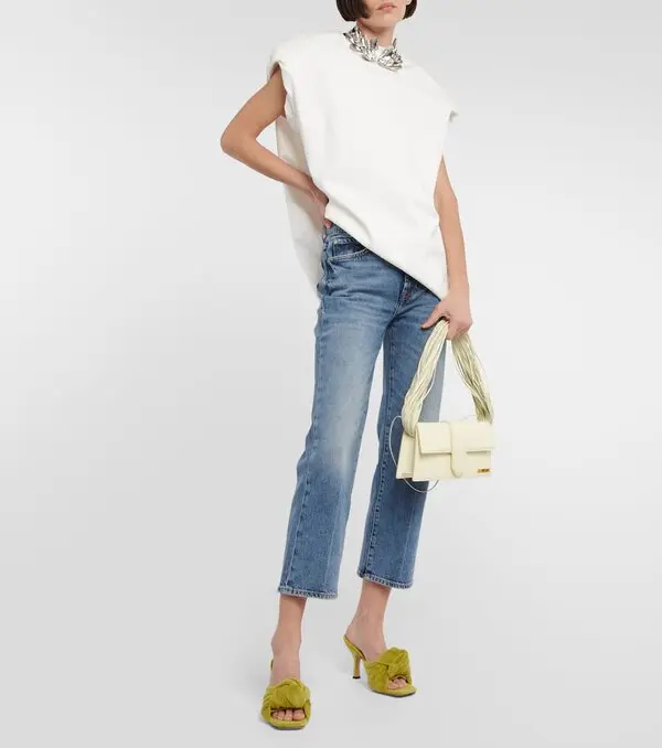 7 For All Mankind Logan Stovepipe Straight Jeans