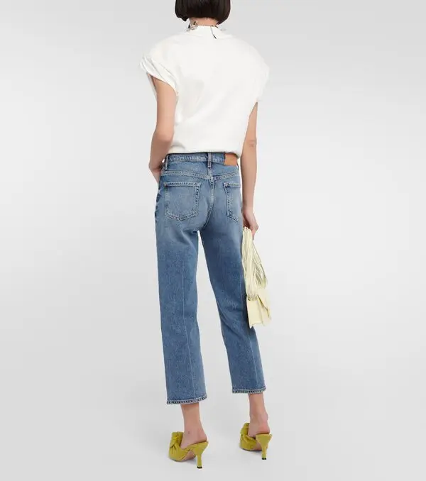 7 For All Mankind Logan Stovepipe Straight Jeans