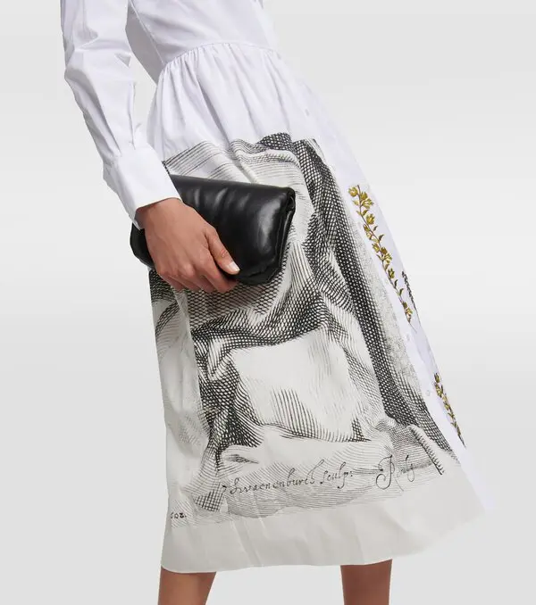 Erdem Sutton Printed Cotton Shirt Dress