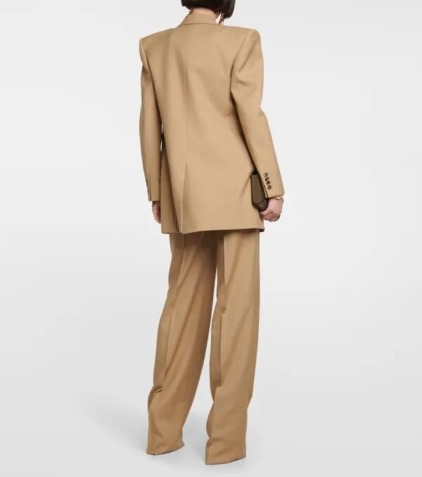 Saint Laurent Double-breasted Wool Blazer