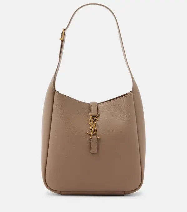 Saint Laurent Le 5 À 7 Small Shoulder Bag - Grey