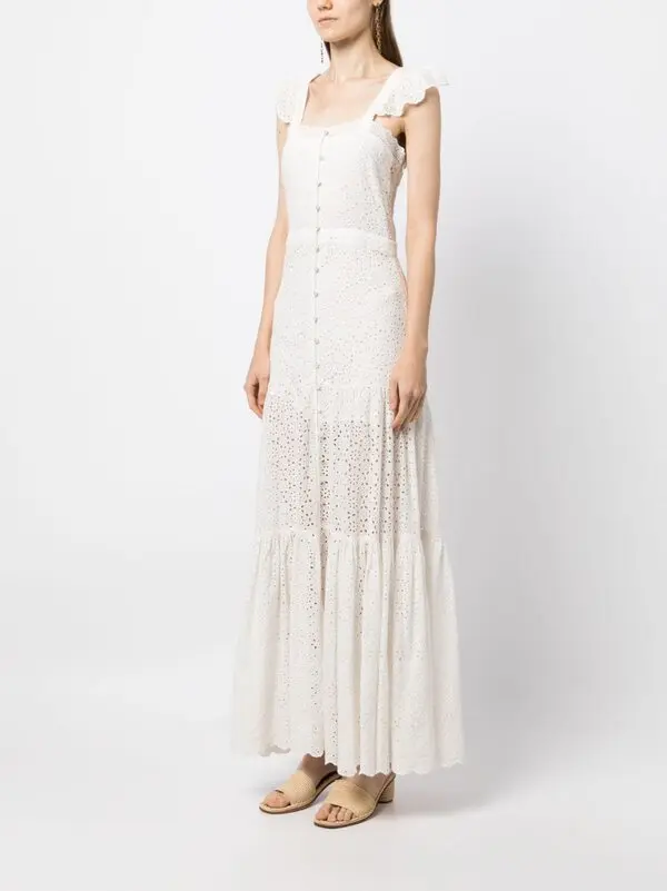 Veronica Beard Broderie Anglaise Maxi Dress