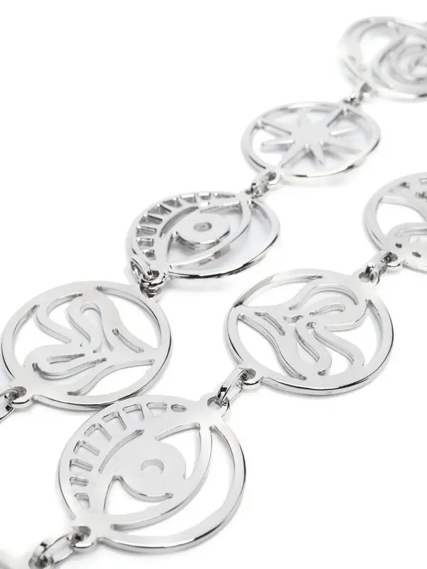 Alberta Ferretti Chain-link Charm Belt
