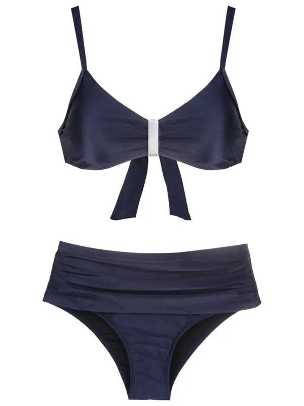 LYGIA & NANNY Anne Two-piece Bikini Set - Blue