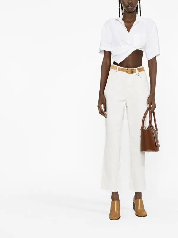 Etro High-waist Cropped Jeans