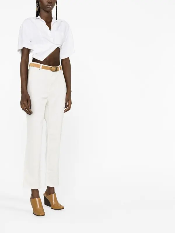 Etro High-waist Cropped Jeans
