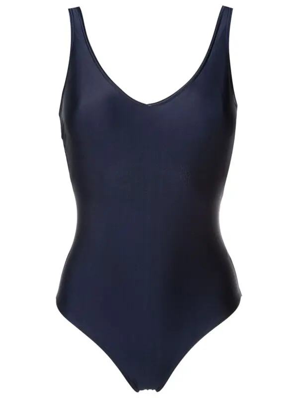 LYGIA & NANNY Laila Scoop-neck Swimsuit - Blue